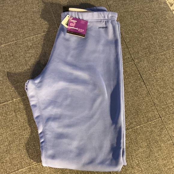 Patagonia | Pants & Jumpsuits | Patagonia Capilene Base Light Blue Base ...